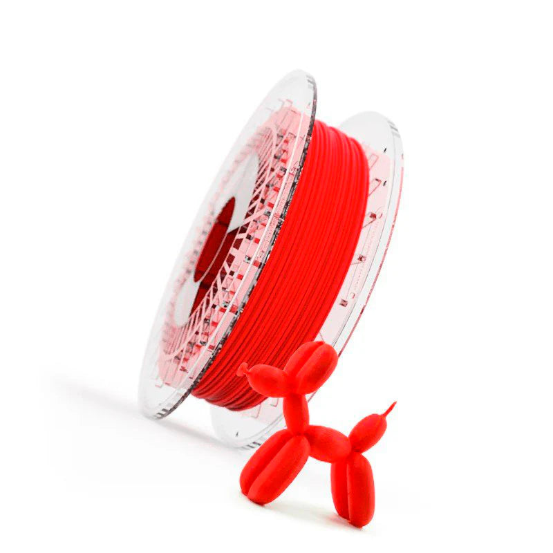Filament FilaFlex 82A Rouge 1.75 mm - 500 Grammes — Filimprimante3D