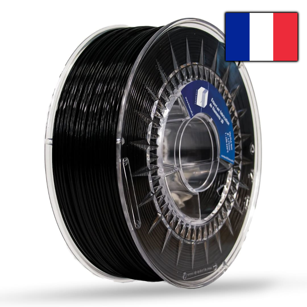 Filament PETG Noir 1.75 mm Francofil 1kg — Filimprimante3D