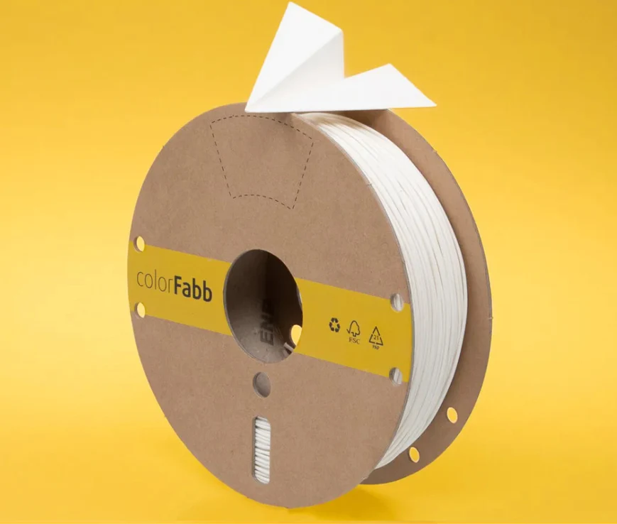 Pla expansé hautes températures LW PLA HT 1.75 mm Blanc 750g Colorfabb ...