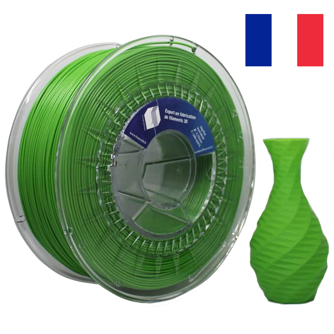 PLA Vert RAL 6018 1.75mm Francofil 1kg - Fabriqué en France ...